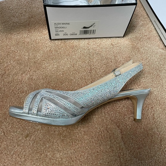 Alex Marie | Shoes | Alex Marie Silver Dress Shoes | Poshmark